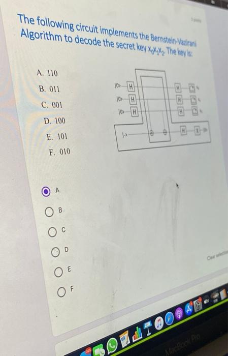 Solved The following circuit implements the Bergen Betrei | Chegg.com