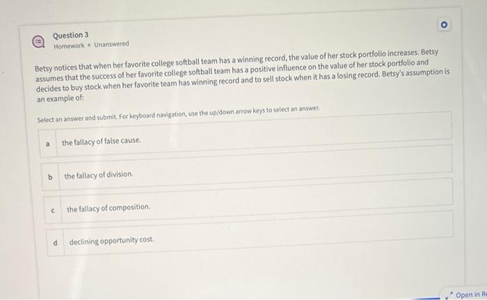 Solved (i2) Homework - Answered An example of a positive | Chegg.com
