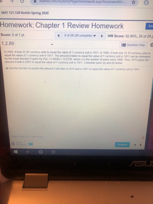 Solved matrix.com/student/PlayerHomework aspx?homeworkids... | Chegg.com