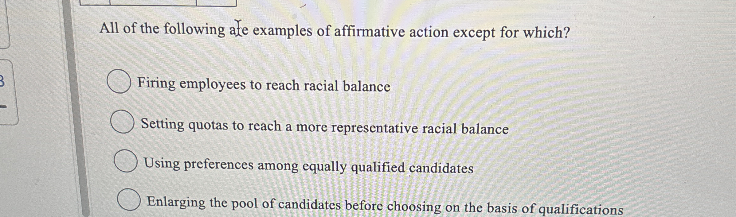 Solved All of the following afe examples of affirmative | Chegg.com