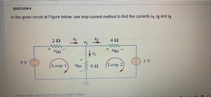 Solved In the given circuit at Figure below, use loop | Chegg.com