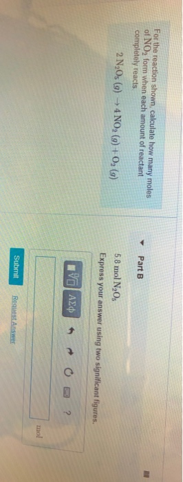 Solved For the reaction shown, calculate how many moles of | Chegg.com