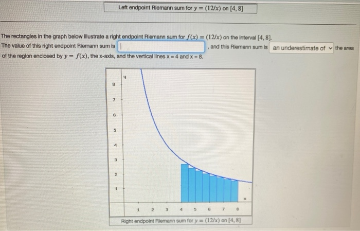 Solved (1 point) The rectangles in the graph below | Chegg.com