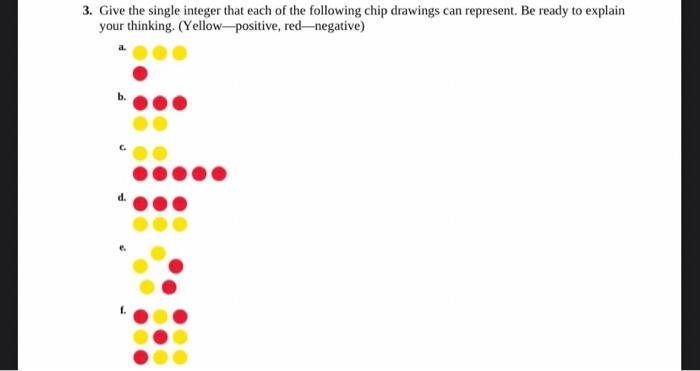 Solved 3. Give the single integer that each of the following | Chegg.com