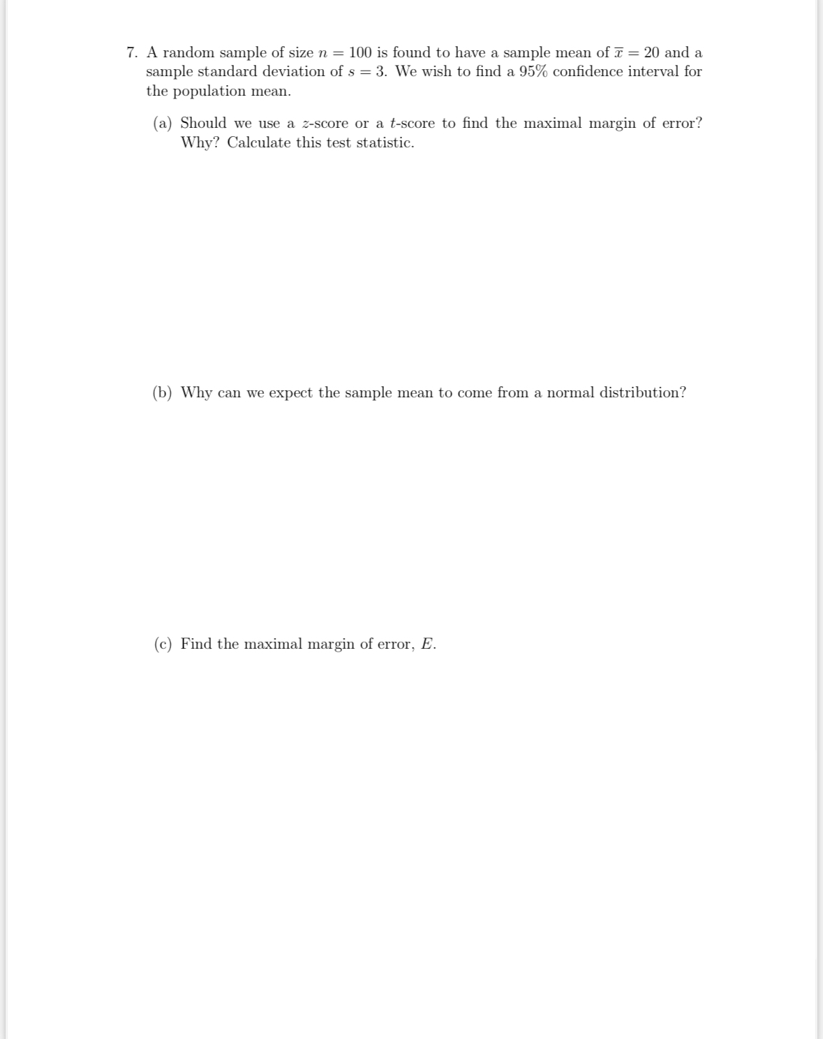 Solved A random sample of ﻿size n=100 is ﻿found to ﻿have a | Chegg.com