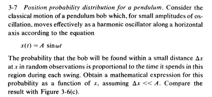 Solved 3-7 ﻿Position probability distribution for a | Chegg.com
