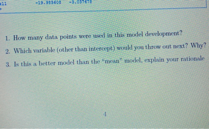 Solved 8 KC 1. > T Here is the R output of ap ninn Determine | Chegg.com