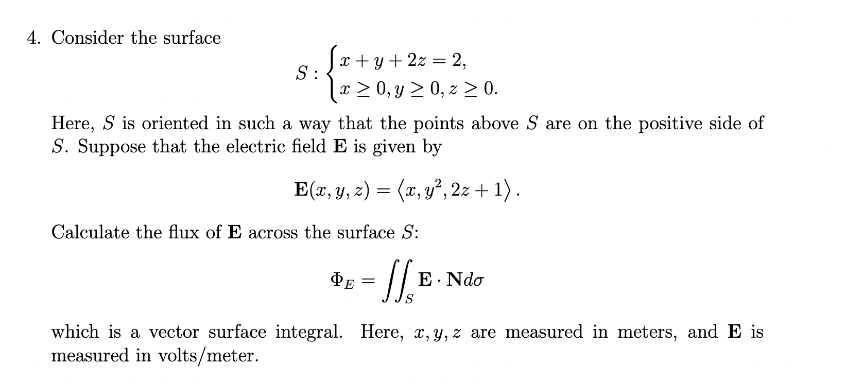 Solved please solve using calc 4 | Chegg.com