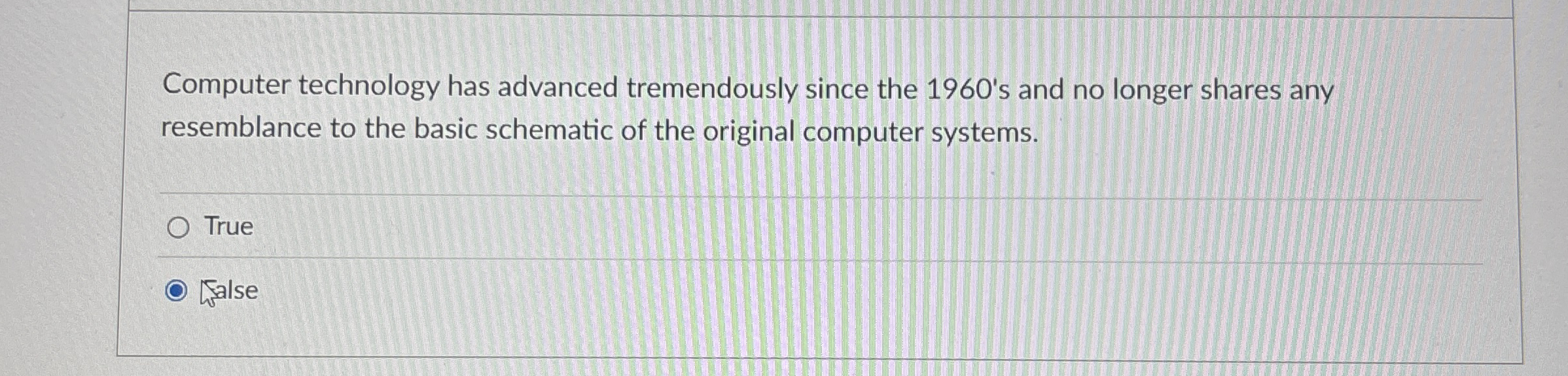 Solved Computer technology has advanced tremendously since | Chegg.com