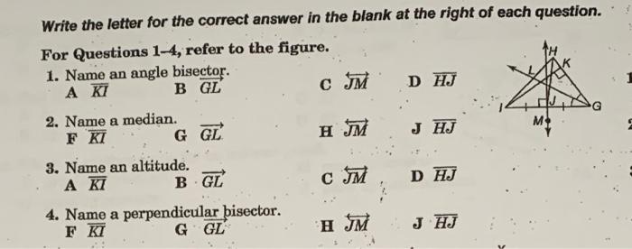 Solved Write the letter for the correct answer in the blank | Chegg.com