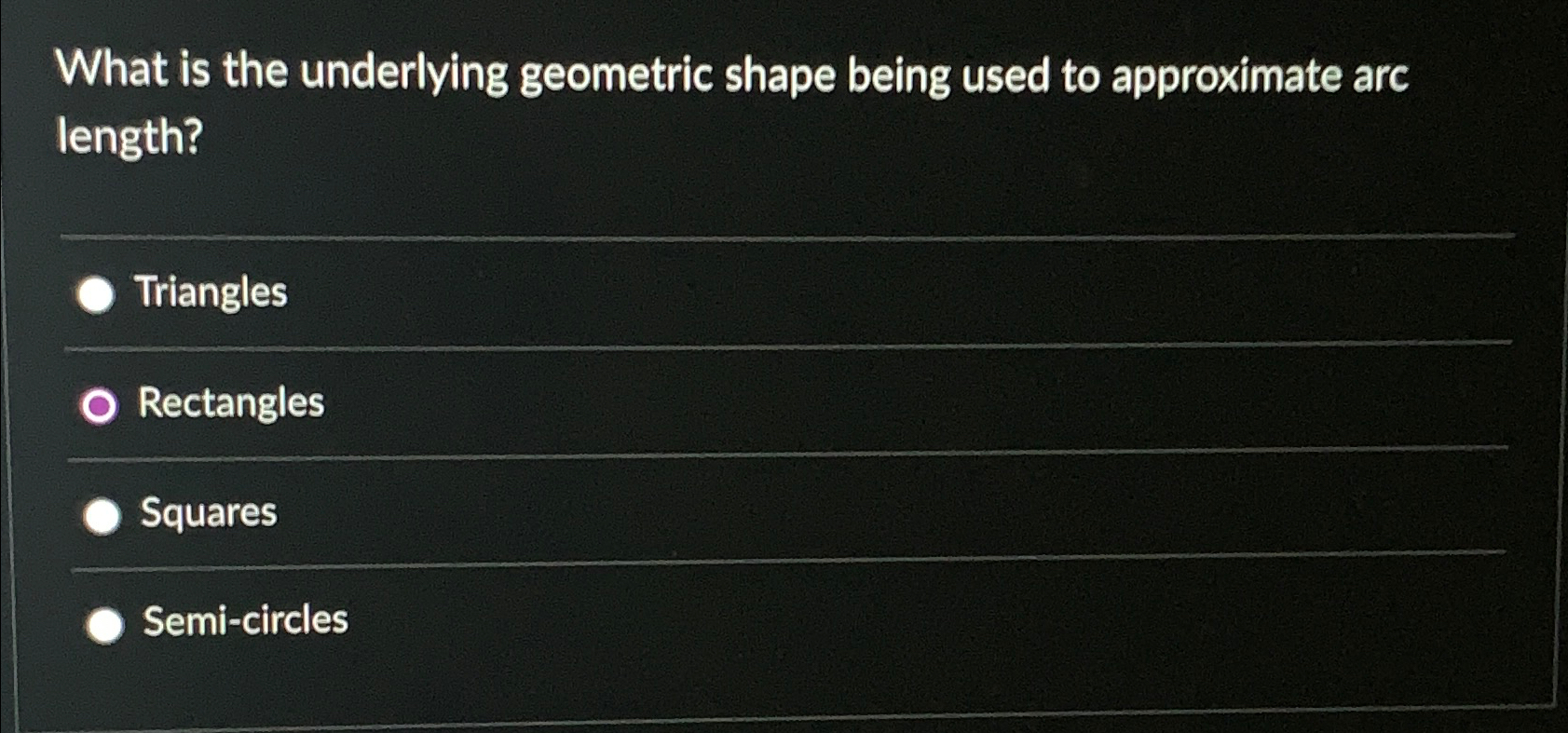 Solved What is the underlying geometric shape being used to | Chegg.com