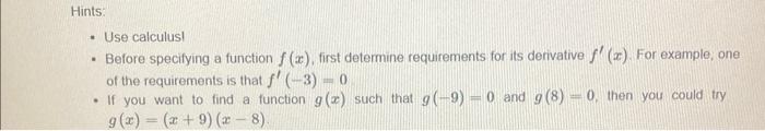Solved Generate a continuous and differentiable function | Chegg.com