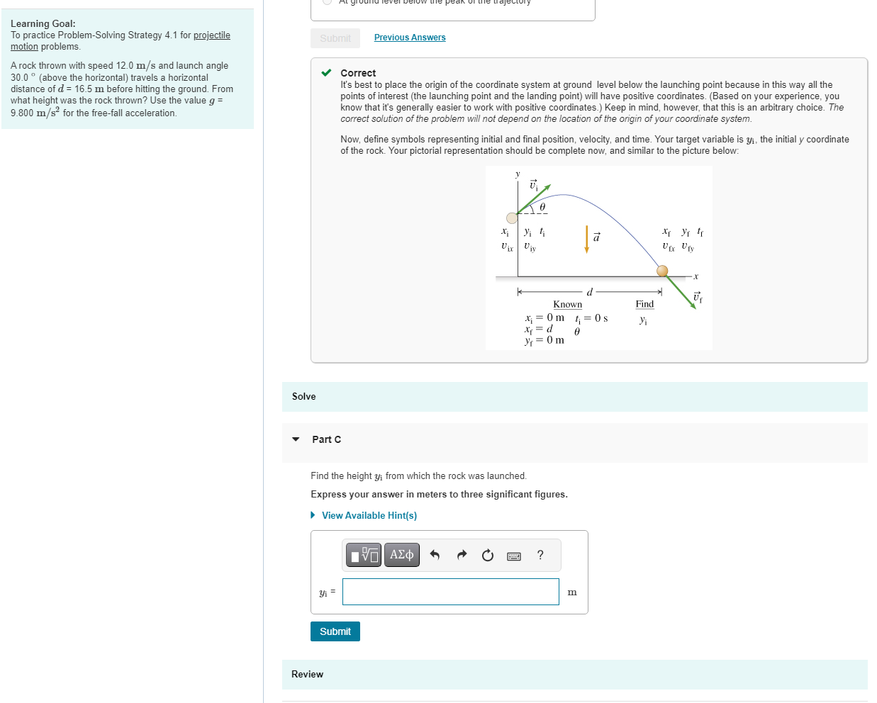 Learning Goal:To practice Problem-Solving Strategy | Chegg.com