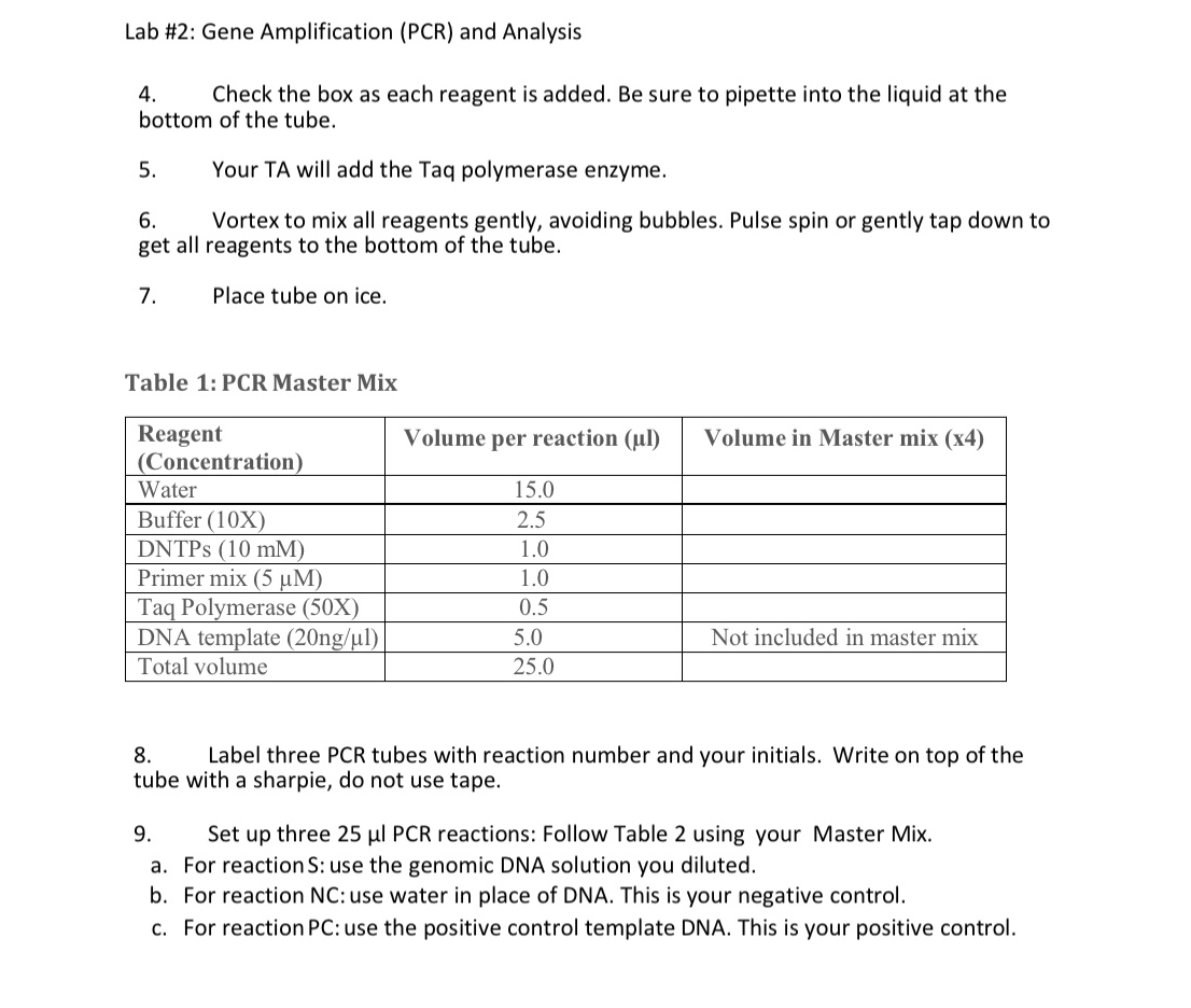 Solved fill out table please : Calculate the amount of | Chegg.com