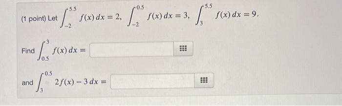 Solved (1 point) Let | Chegg.com