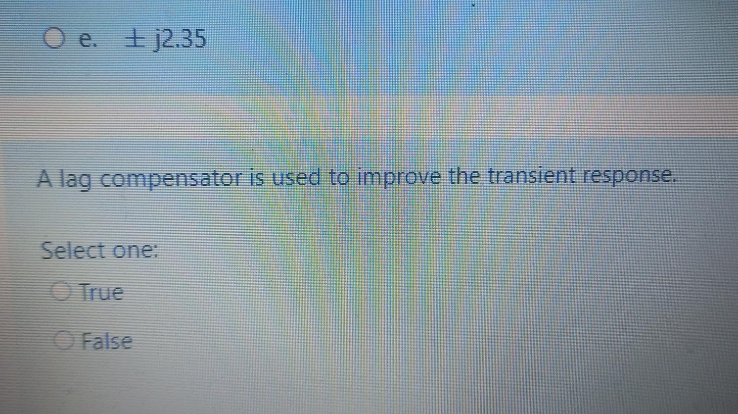 Solved Time left 1:07:41 Find the jw-axis crossing of the | Chegg.com