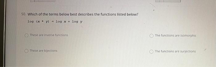Solved 43: The equation nPr=n!/(n−r)! allows one to | Chegg.com