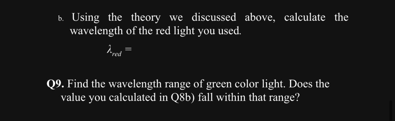Solved b. ﻿Using the theory we discussed above, calculate | Chegg.com