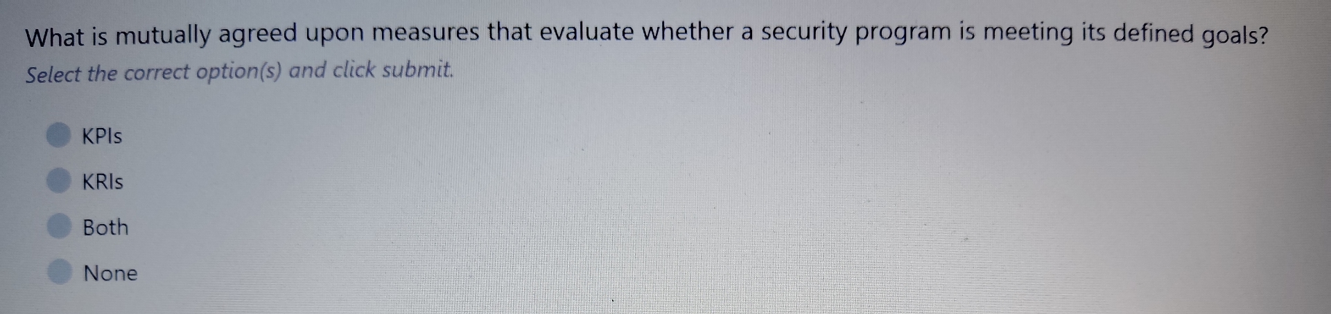 Solved What is mutually agreed upon measures that evaluate | Chegg.com