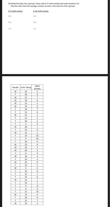 Math 13 Review Chapter 9 Name 1) Test the ciaim that | Chegg.com
