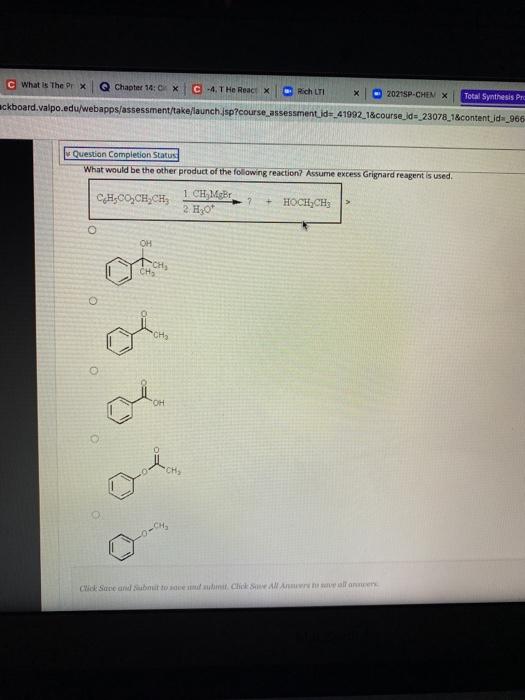 Solved Question Completion Status: Predict the product of | Chegg.com