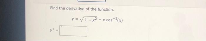 Solved Use logarithmic differentiation to find the | Chegg.com