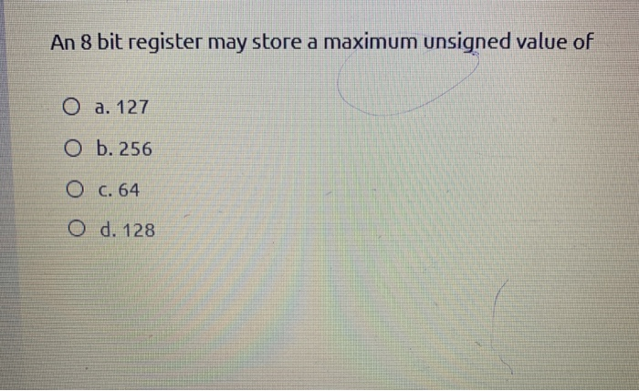 Solved The Range Of A 6 Bit Signed Integer Is O A From 64 6022