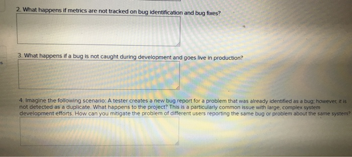 Solved Chapter 17 Case: Bugs Everywhere Bug reports are an | Chegg.com