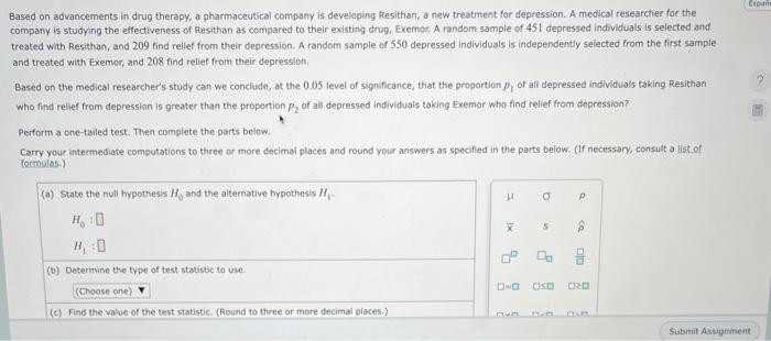 Solved Based on advancements in drug therapy, a | Chegg.com