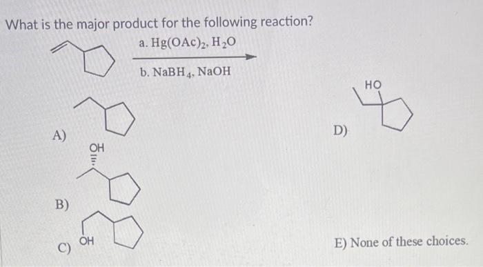 Solved Draw the product(s) of for the following reaction. | Chegg.com