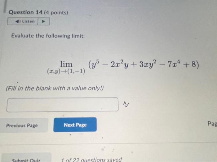 Solved Evaluate the following limit: | Chegg.com