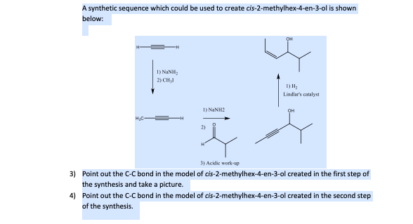 Solved A synthetic sequence which could be used to create | Chegg.com