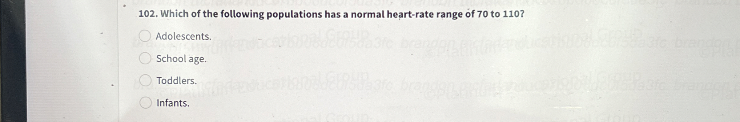 Solved Which of the following populations has a normal | Chegg.com