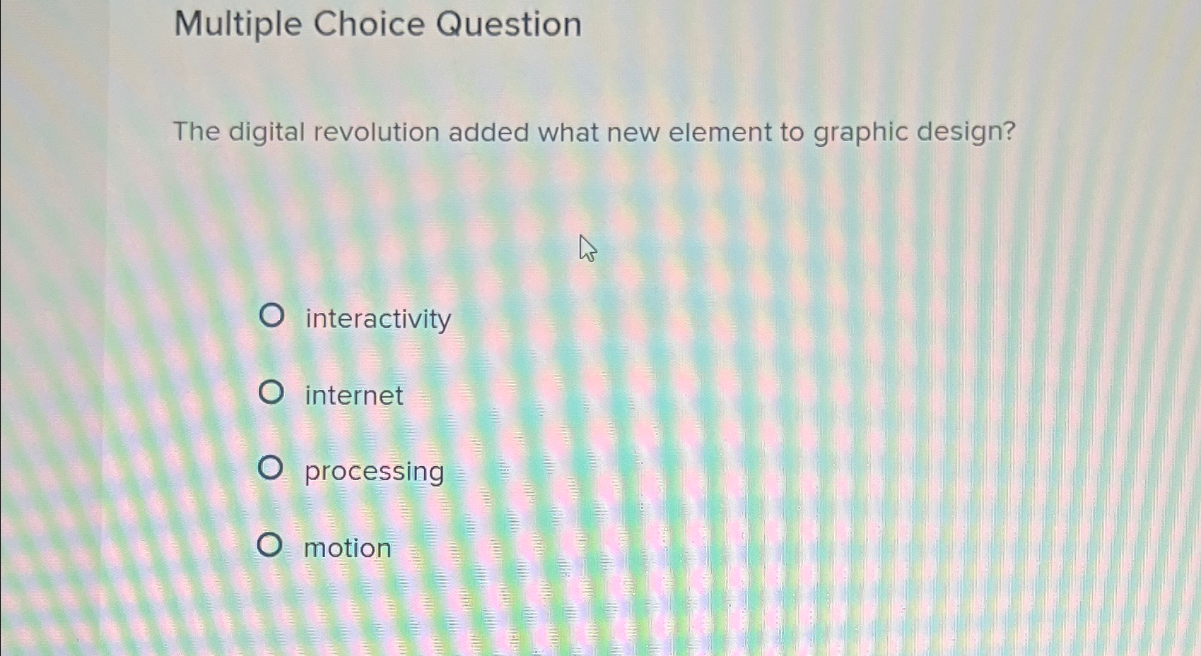 Solved Multiple Choice QuestionThe digital revolution added | Chegg.com