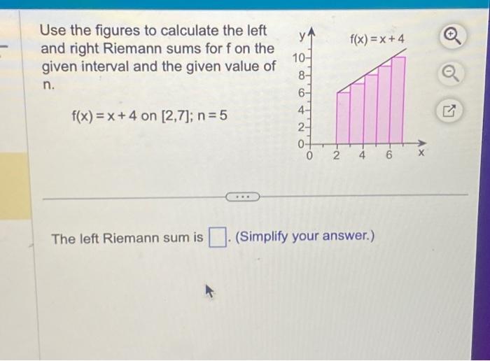 Solved Use the figures to calculate the left and right | Chegg.com