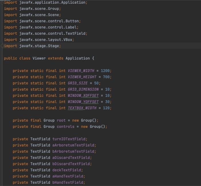 import javafx. application. Application; import | Chegg.com