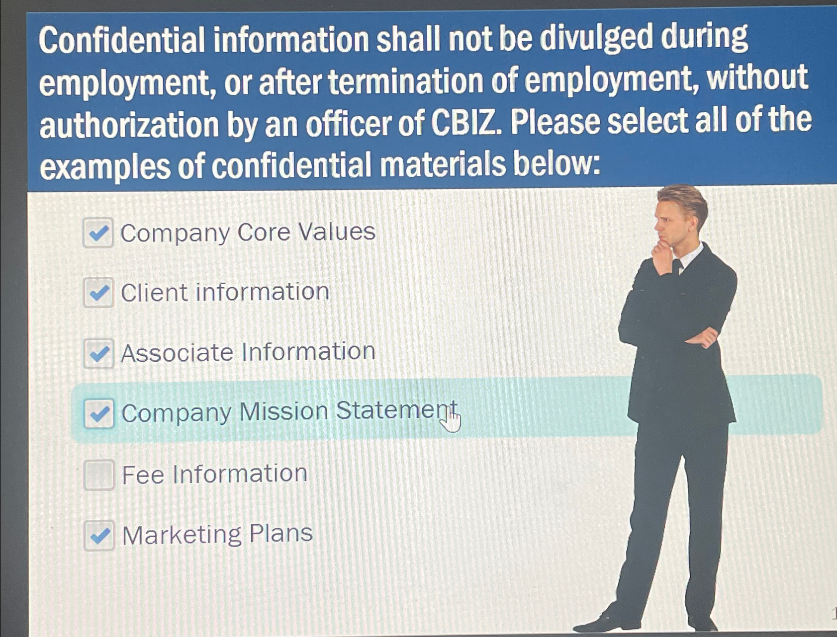 Solved Confidential information shall not be divulged during | Chegg.com