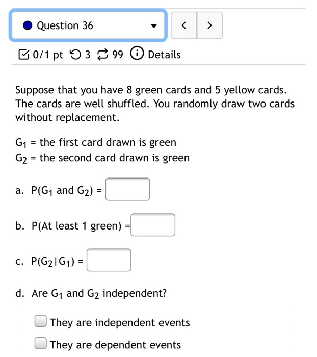Solved • Question 36 50/1 pt 53 99 0 Details Suppose that | Chegg.com