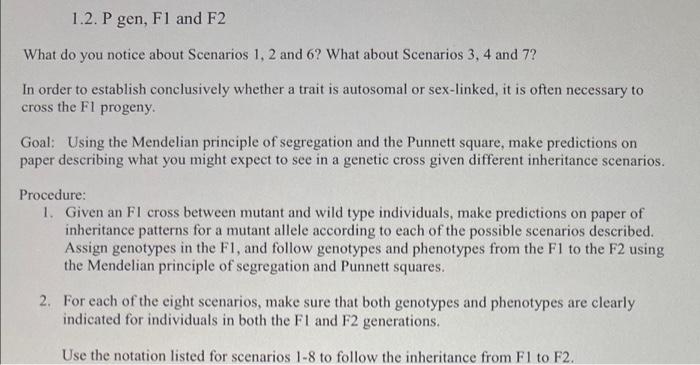 What do you notice about Scenarios 1,2 and 6? What | Chegg.com