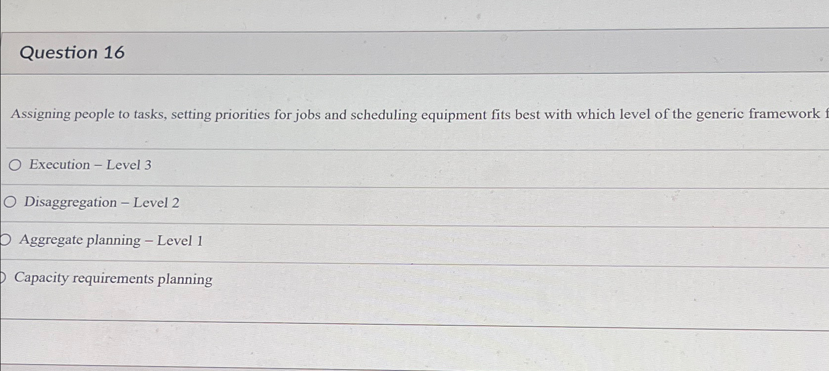 Solved Question 16Assigning people to tasks, setting | Chegg.com