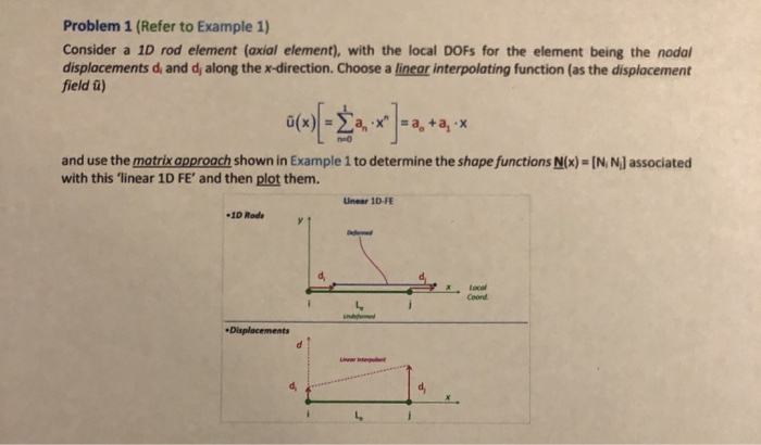 Solved Example 1 (Matrix Approach) An Nth order | Chegg.com
