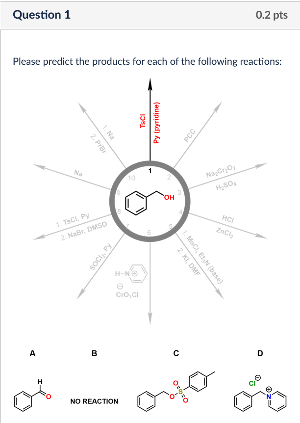 Solved Please predict the products for each of the following | Chegg.com