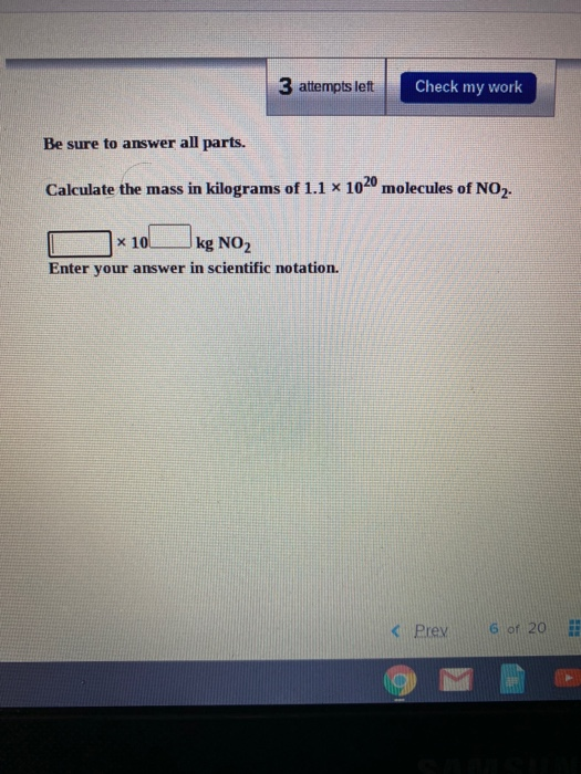 Solved 3 attempts left Check my work Be sure to answer all | Chegg.com