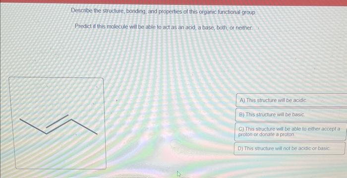 Solved Describe the structure, bonding, and properties of | Chegg.com