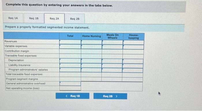 Solved Problem 13-19 (Algo) Dropping or Retaining a Segment | Chegg.com