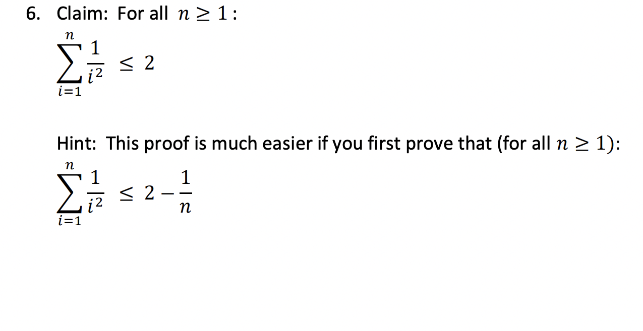 Solved Make sure to do this for the following claim: • | Chegg.com