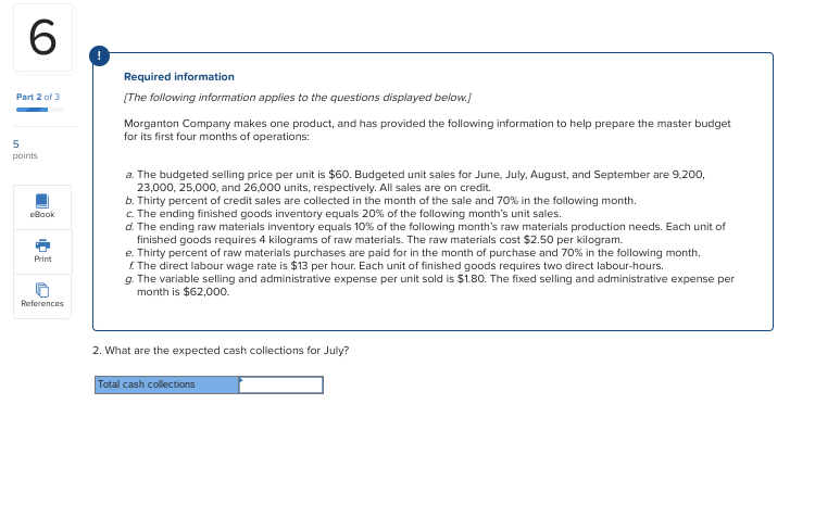 Solved Required information[The following information | Chegg.com