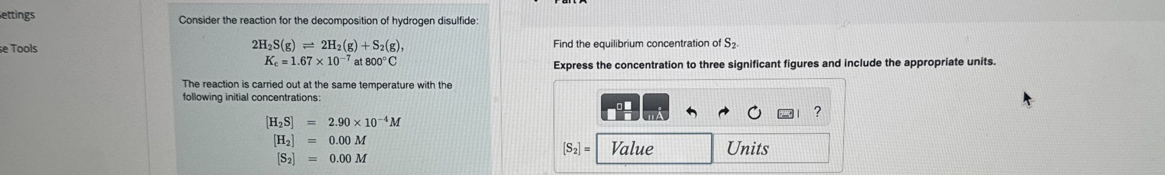 Solved Consider the reaction for the decomposition of | Chegg.com