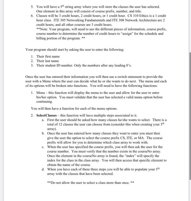 Solved Focus: The purpose of this project is to | Chegg.com