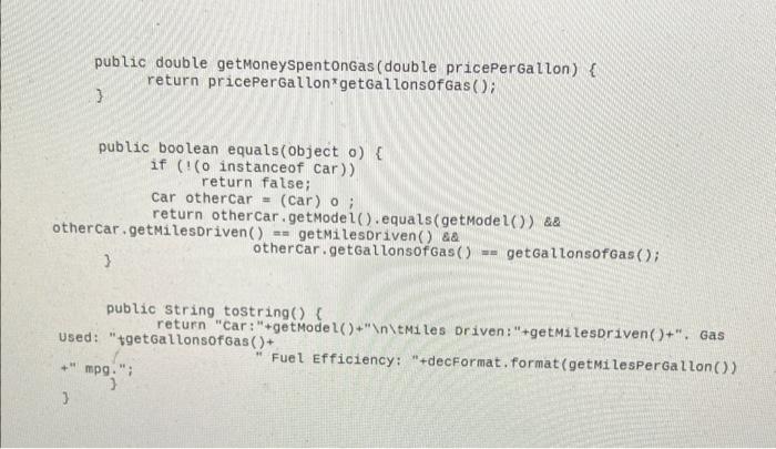 Need java code help please. 1st pic is instructions, | Chegg.com